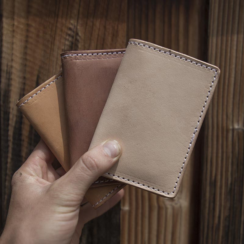 Vertical 6 Pocket Card Wallets – Thirteen50 Leather