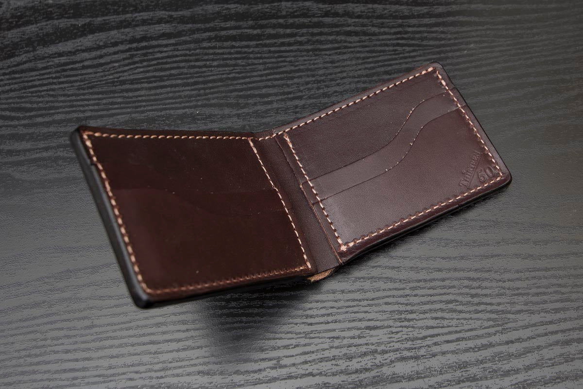 Classic Bifold Wallet | Dark Brown – Thirteen50 Leather