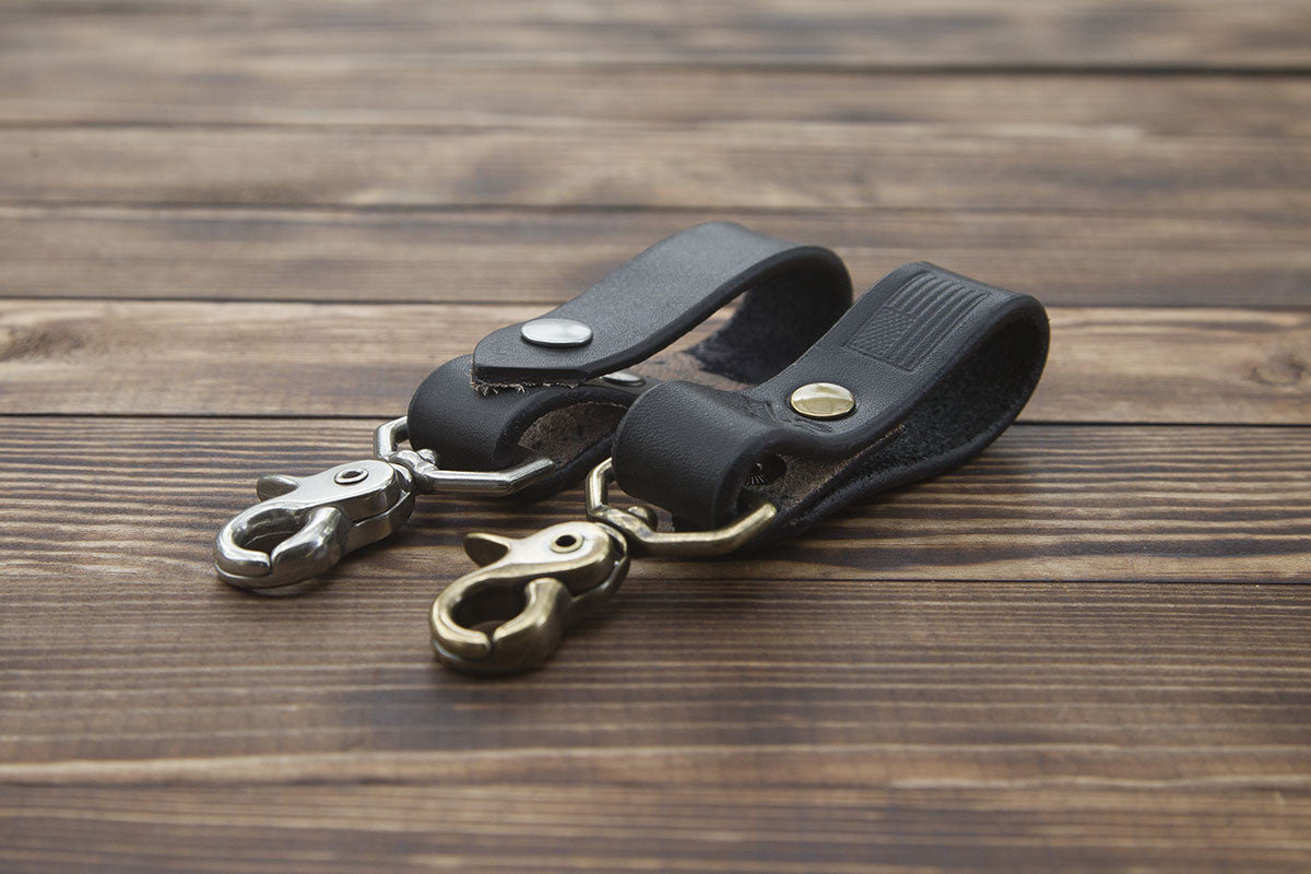 Key Fob | Black – Thirteen50 Leather