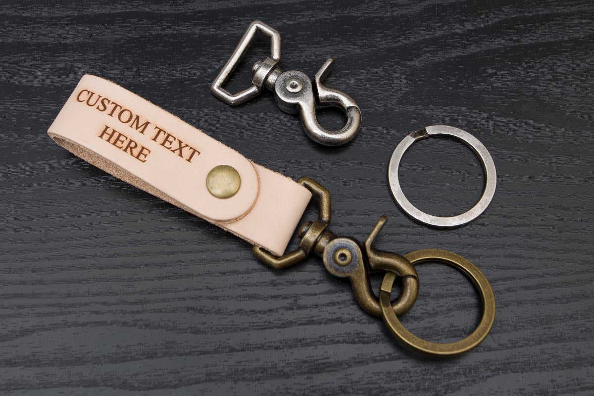 Key Fob | Natural – Thirteen50 Leather